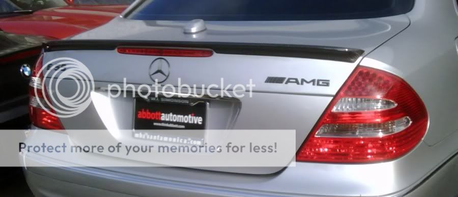 Suvneer | Mercedes W211 E Class Carbon Fiber Trunk Spoiler **$160.00 ...