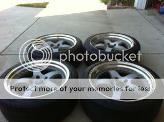 FS Kinesis K58 wheels - light weight 18"