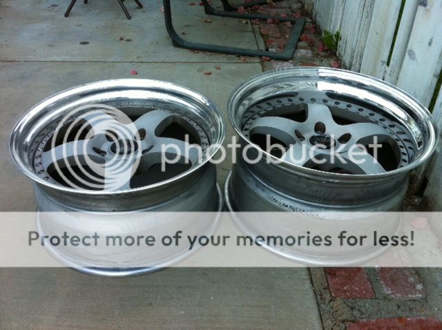 FS Kinesis K58 3 piece forged wheels - 18x9, 18x10